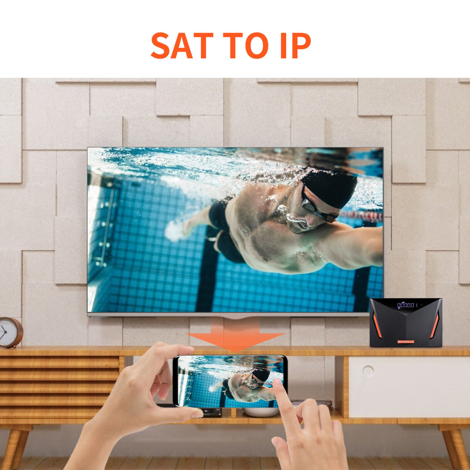 GTMEDIA V8 UHD 4K Satellite Receiver Open SKY ITALIA - SKY UK - SKY ...